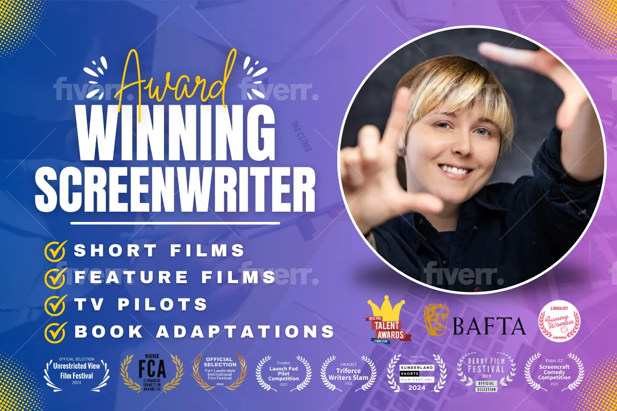 I Will Write Your Feature Film Screenplay Gigsunleashed Creative Marketplace